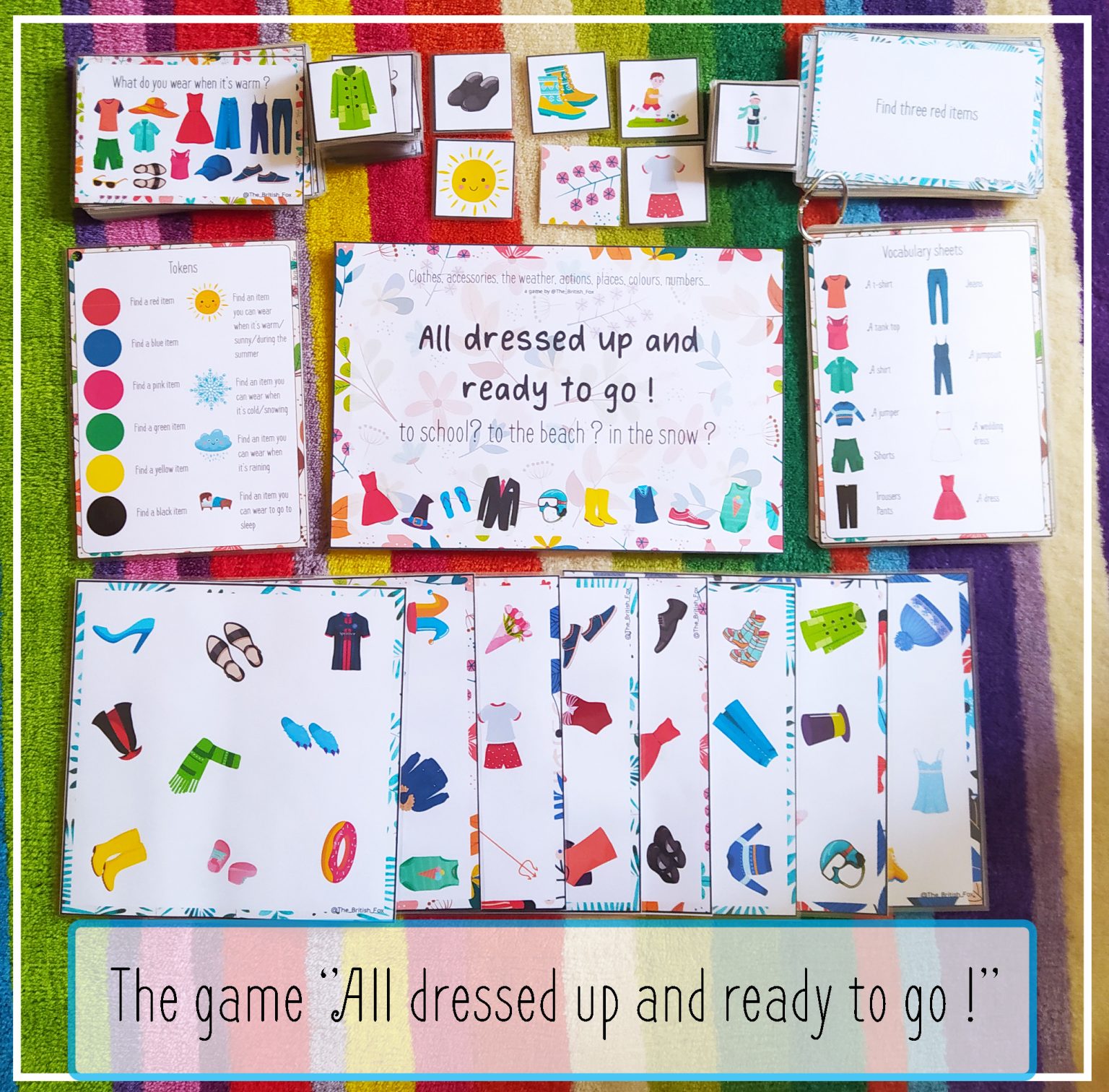 Clothes - 5 games in 1 - "All dressed up and ready to go