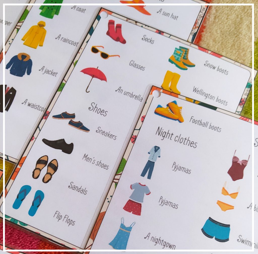 Clothes - 5 games in 1 - "All dressed up and ready to go