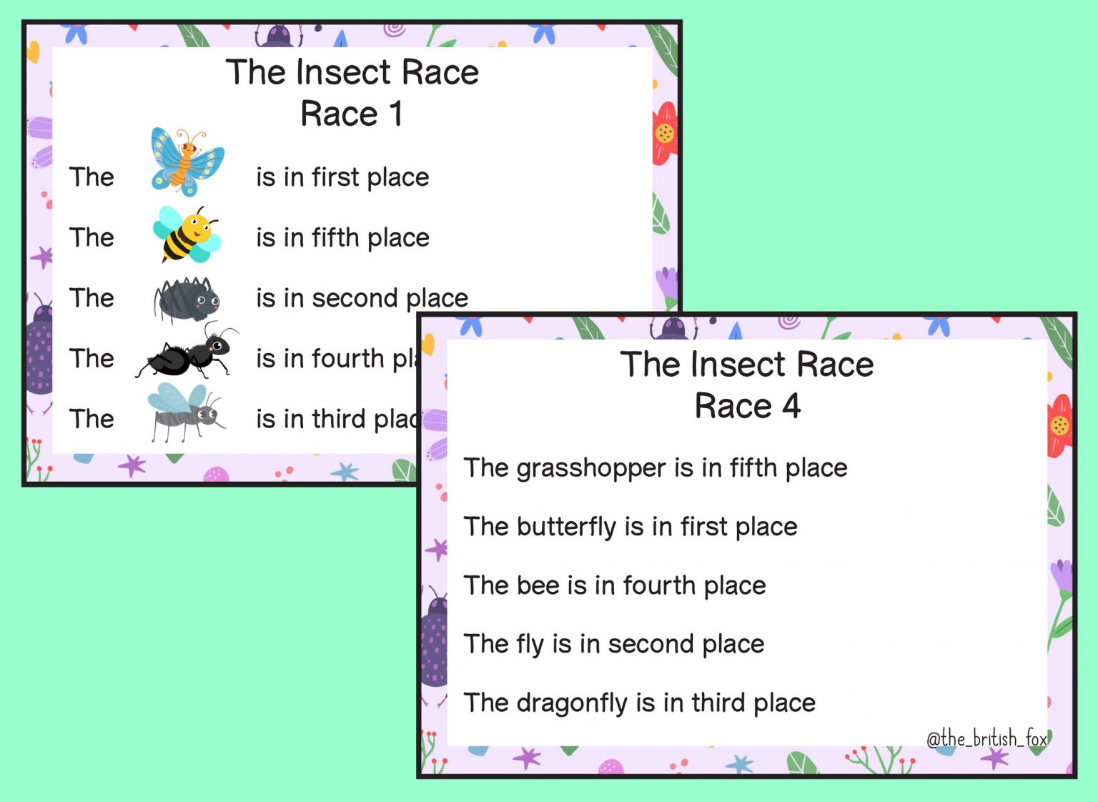 Insects - The insect race - The British Fox